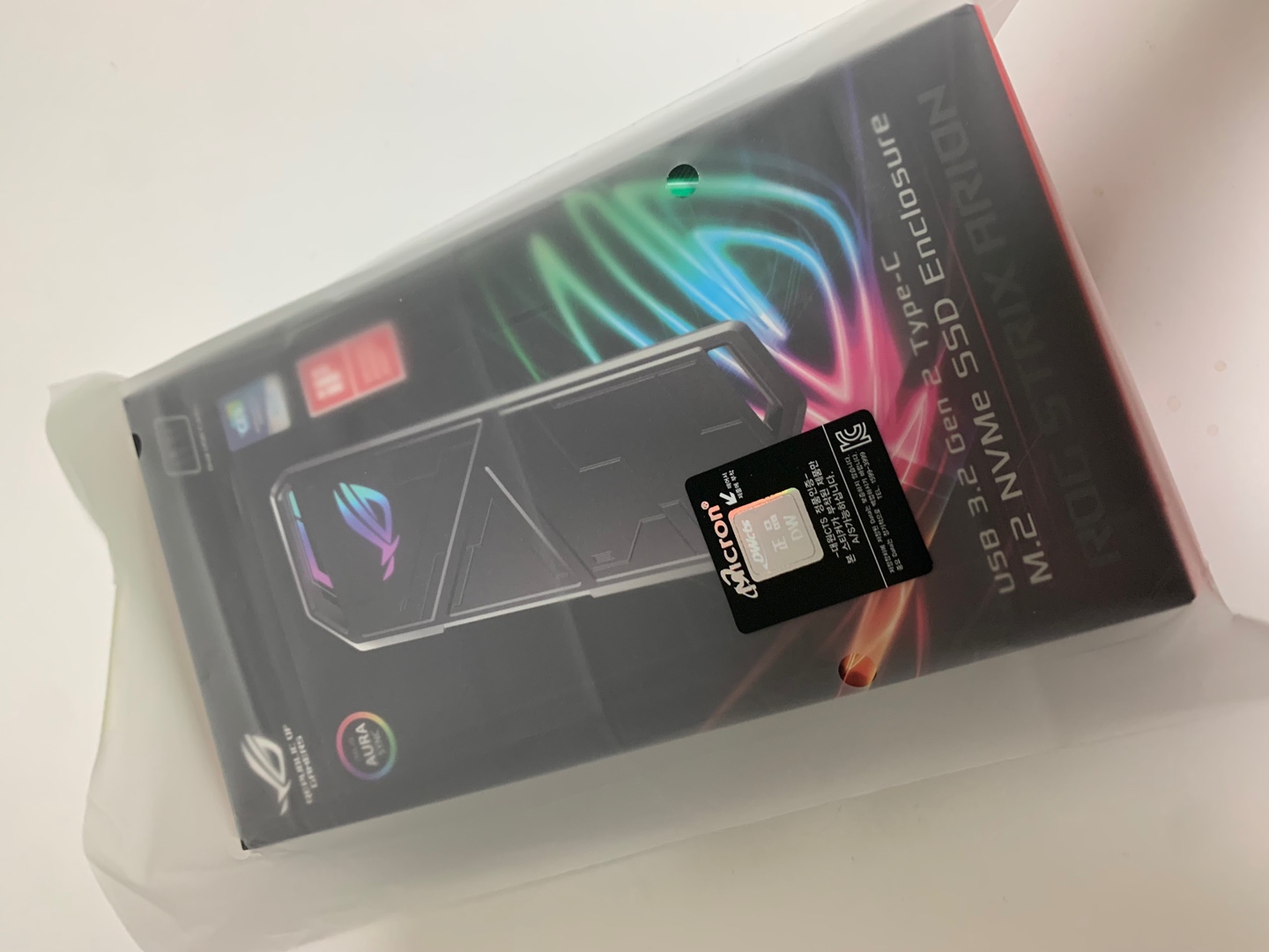 Razer Pro type 과 Rog Strix Arion 구매했습니다. > 하드웨어갤러리 | 퀘이사존