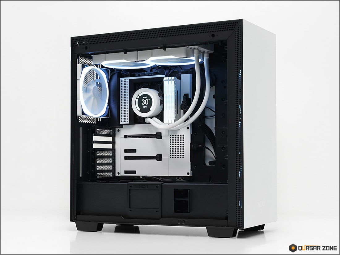 NZXT KRAKEN Z63 RGB WHITE > 퀘이사 칼럼 | 퀘이사존