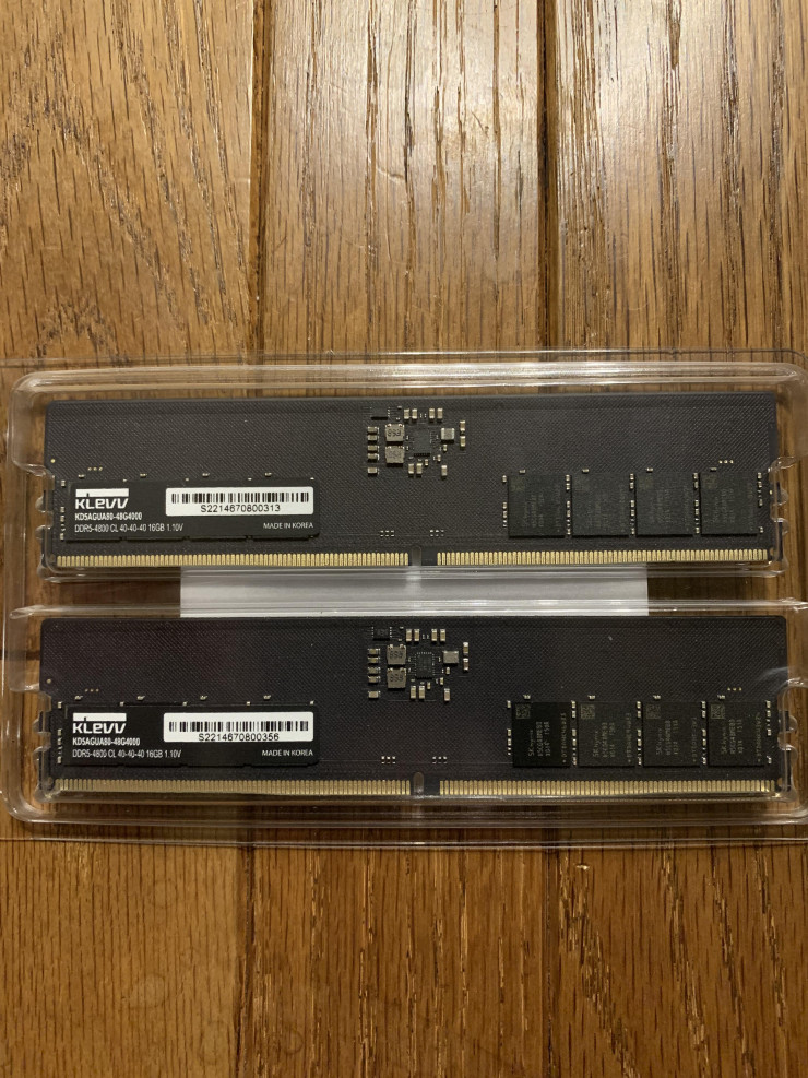 어제 주문한 ddr5 흑금치가 도착했는데요.. > CPU/메인보드/램 | 퀘이사존