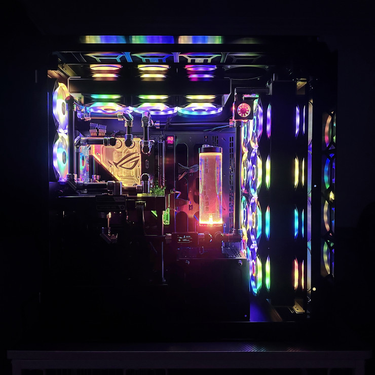 CORSAIR OBSIDIAN 1000D 커스텀 수랭 시스템 > 하드웨어갤러리 | 퀘이사존 QUASARZONE