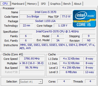 아이비 할배 3570 메모리 업그레이드 했습니다 +_+ > CPU/메인보드/램 | 퀘이사존 QUASARZONE